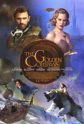 THE GOLDEN COMPASS MOVIE POSTER DS ORIGINAL FINAL 27x40, Minor Edge ...