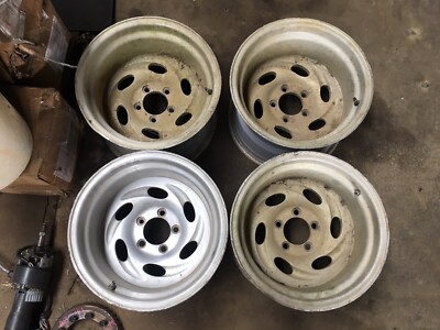 Jeep Ford Chrysler Chevy 15 INCH 5x4.5 5x114.3 ALLOY ALUMINUM WHEELS ...