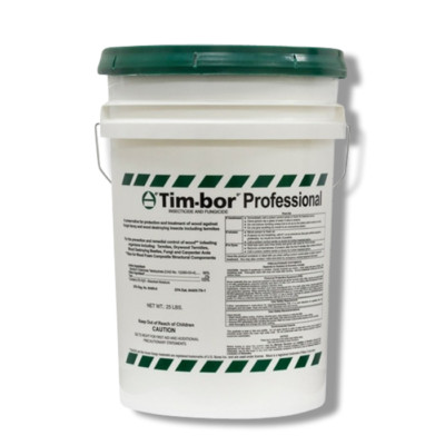 Nisus Tim-Bor Professional Insecticide 25# Pail- Wood Preservative ...