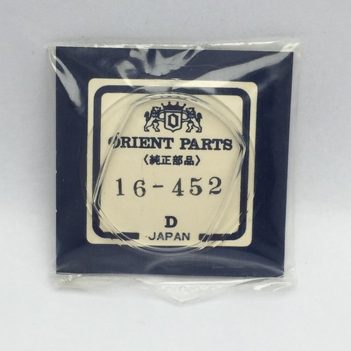NOS New Orient 16-452 Genuine Crystal Watch Glass | eBay