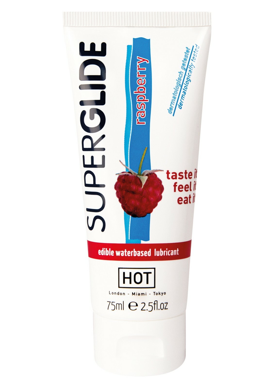 HOT Superglide Edible Waterbased Lubricant 75ml Lubrificante ...