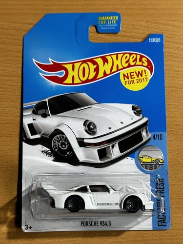 2017 Hot Wheels Porsche 934.5 (White) 1:64 Diecast Car 887961367553| eBay
