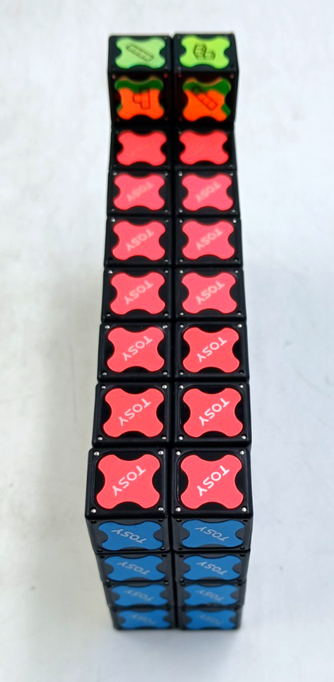 TOSY Magnet Cube 4X4 66 Building Blocks + 4 Fidget Spinner + 2UV ...