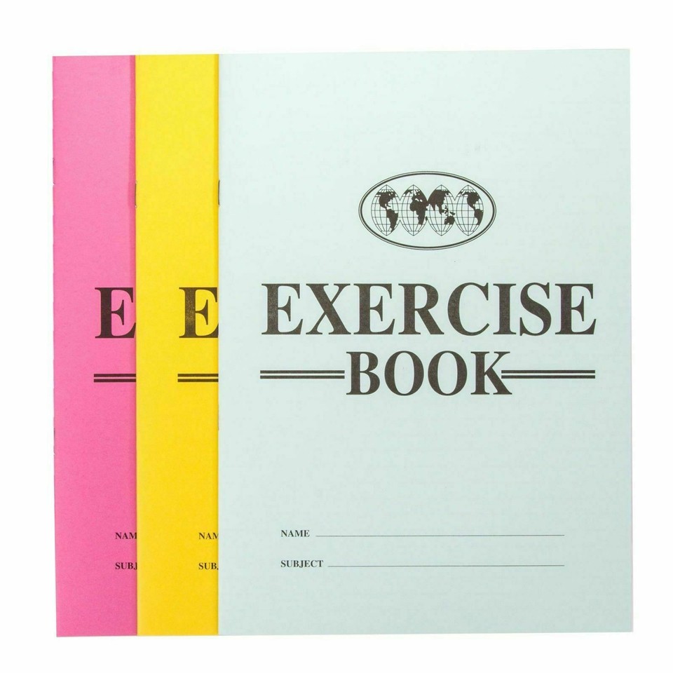A4 A5 Home Schooling School Exercise Books -32 Pages -lined ruled ...