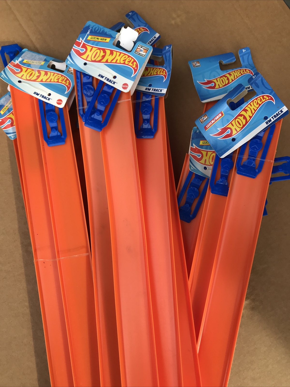 MATTEL HOT WHEELS 2 PIECE TRACK SET & Loop 24” Long Each Lot 8+1 Loop Set New | eBay