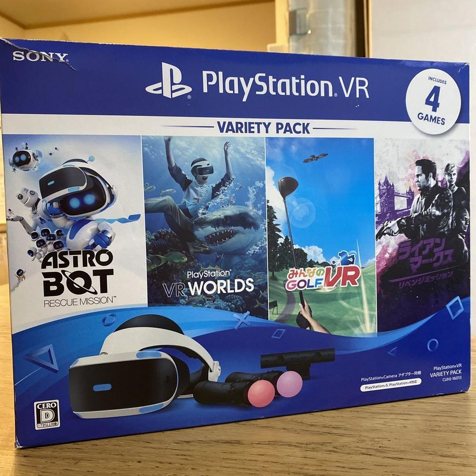 Sony PlayStation VR PSVR PS4 PS5 Virtual Reality Headset Bundle Used ...