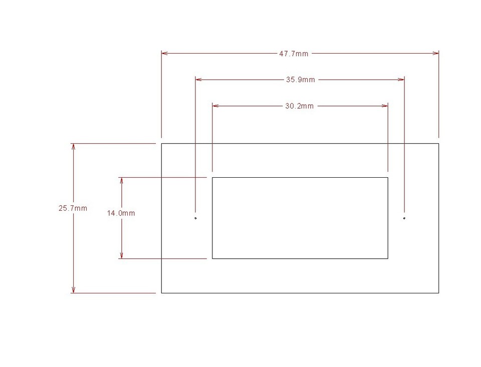 FMS-3104 RC Servo Plywood Mounting Plates Laser Cut for 1, 2 and 3 ...