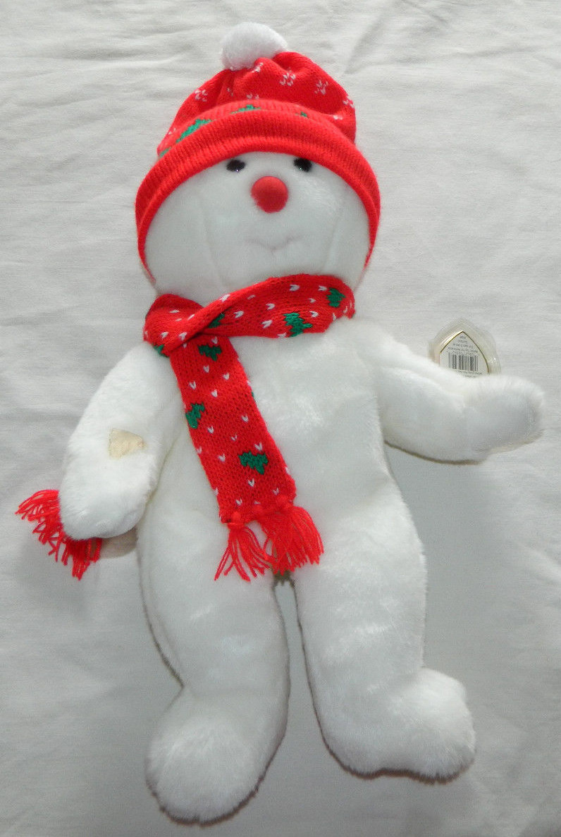 TY Snowman Snowboy Plush Stuffed Animal 1999 Beanie Buddy Buddies ...