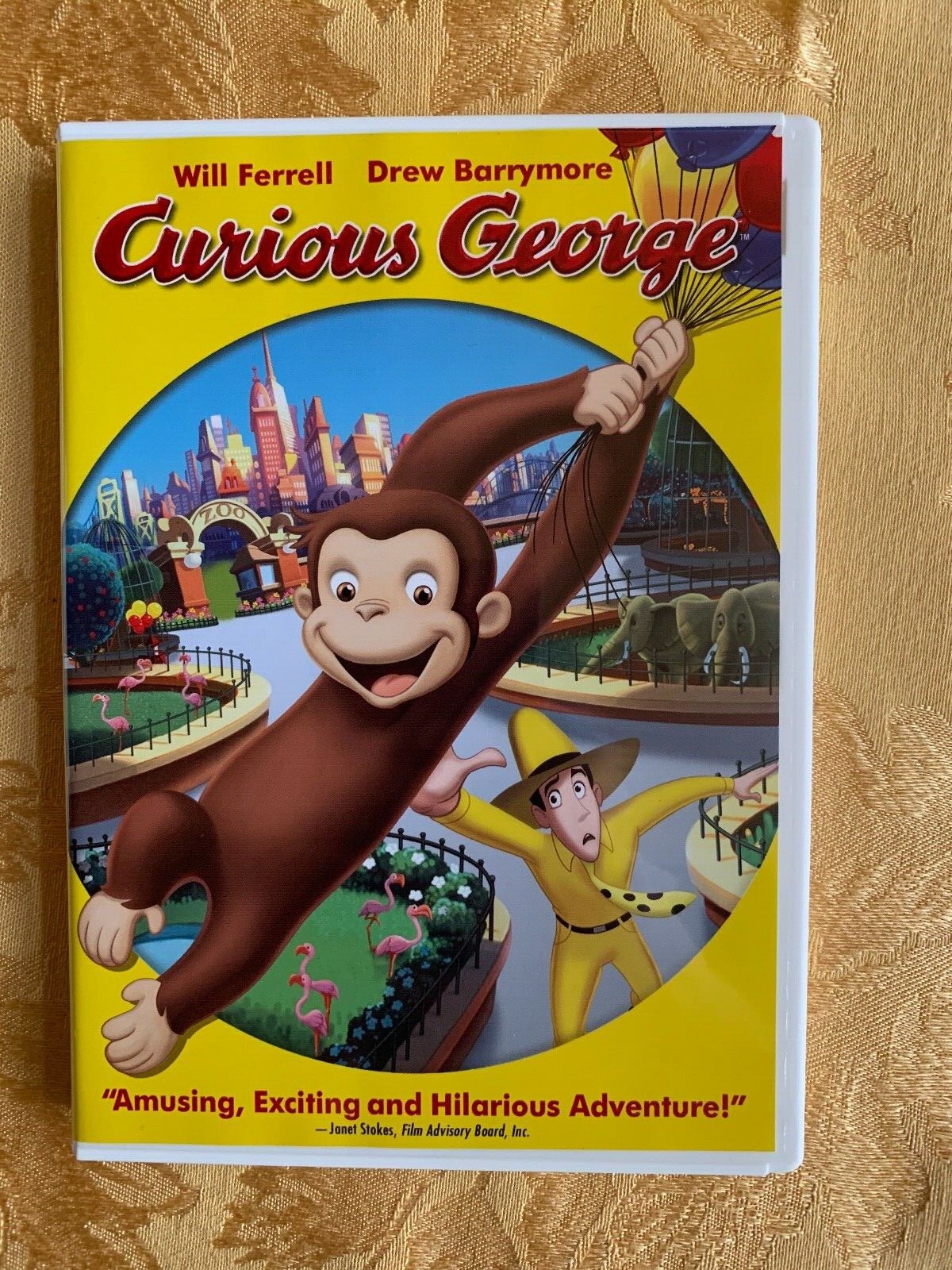 Curious George DVD 2006 Widescreen Will Ferrell Drew Barrymore ...