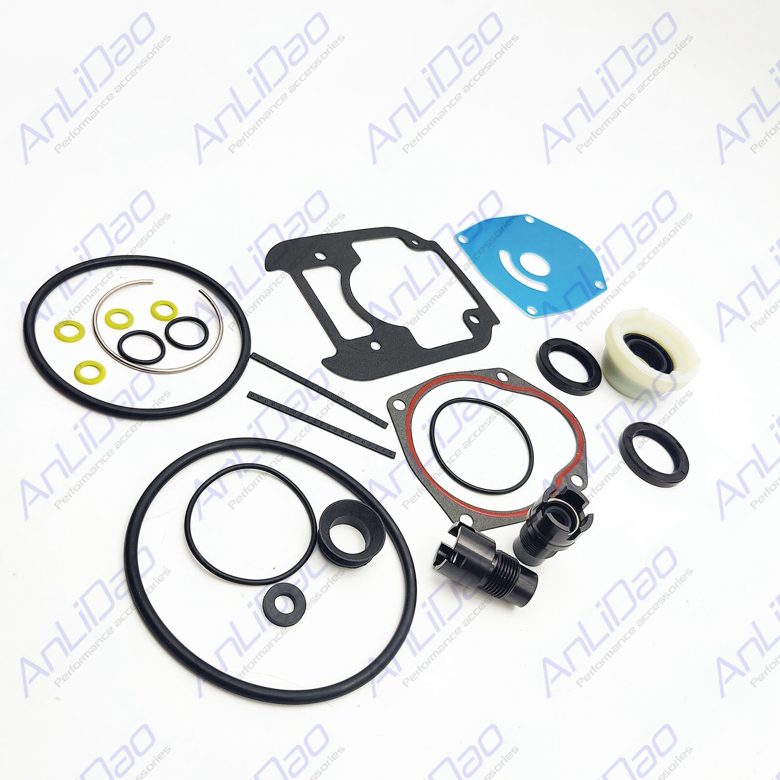 MERCURY MARINER, 175 200 225 250 300 450 HP OUTBOARD GEARCASE SEAL KIT ...