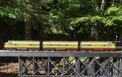 Reduced - LGB G scale F7 ABA Custom Seaboard RR paint | eBay