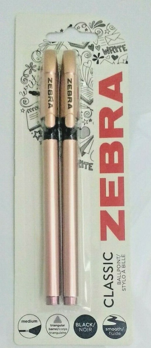 ZEBRA Black Gel Ink Pens OLA Smooth Fine Writing / School & Office ...