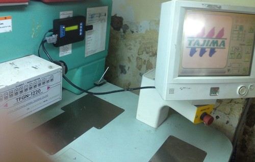 USB READER for Tajima embroidery machine TEHX-C, TFHX, TFGN (LCD by ...