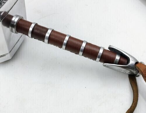 Power of Thor Mini Hammer Metal MCU Thor Mjolnir Cosplay 1/1 Scale ...