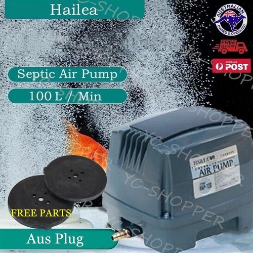 Hailea Hiblow 100L/M Domestic Septic Air Aerator Pump Compressor ...