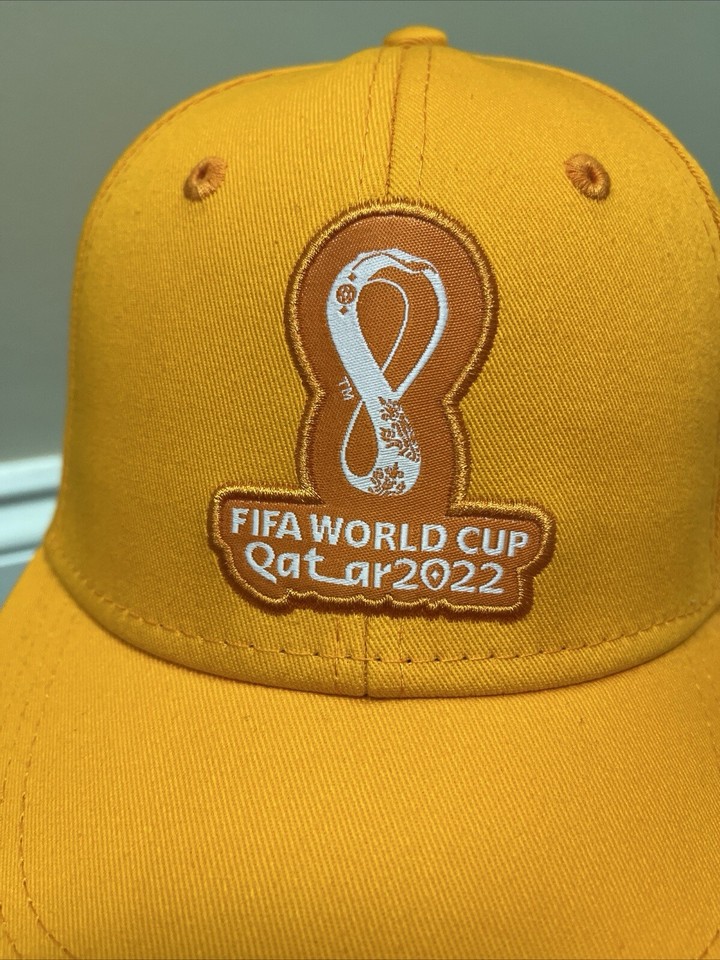 New Qatar 2022 World Cup Cap Netherlands Dutch Orange Official Hat ...