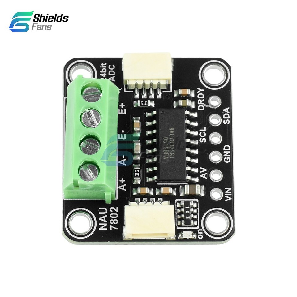 NAU7802 ADC Module 24Bit ADC Data Conversion Pressure Module for STEMMA ...