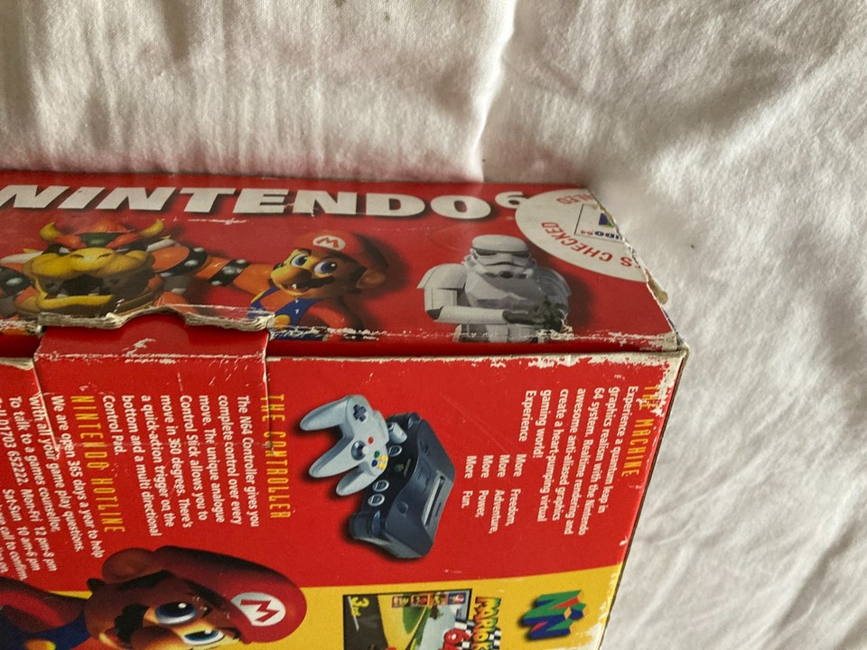 Nintendo 64 Console - Grey + star wars game, boxed | eBay UK