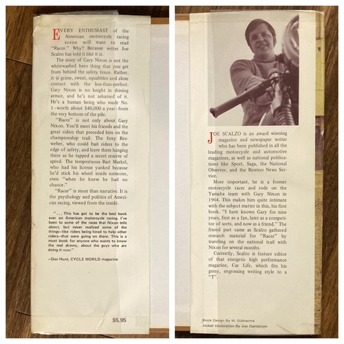 Racer: The Story of Gary Nixon - Joe Scalzo (Parkhurst Publishing, 1970 ...