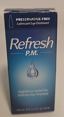 Refresh PM Lubricant Nighttime Eye Ointment New Sealed 300230667043 | eBay