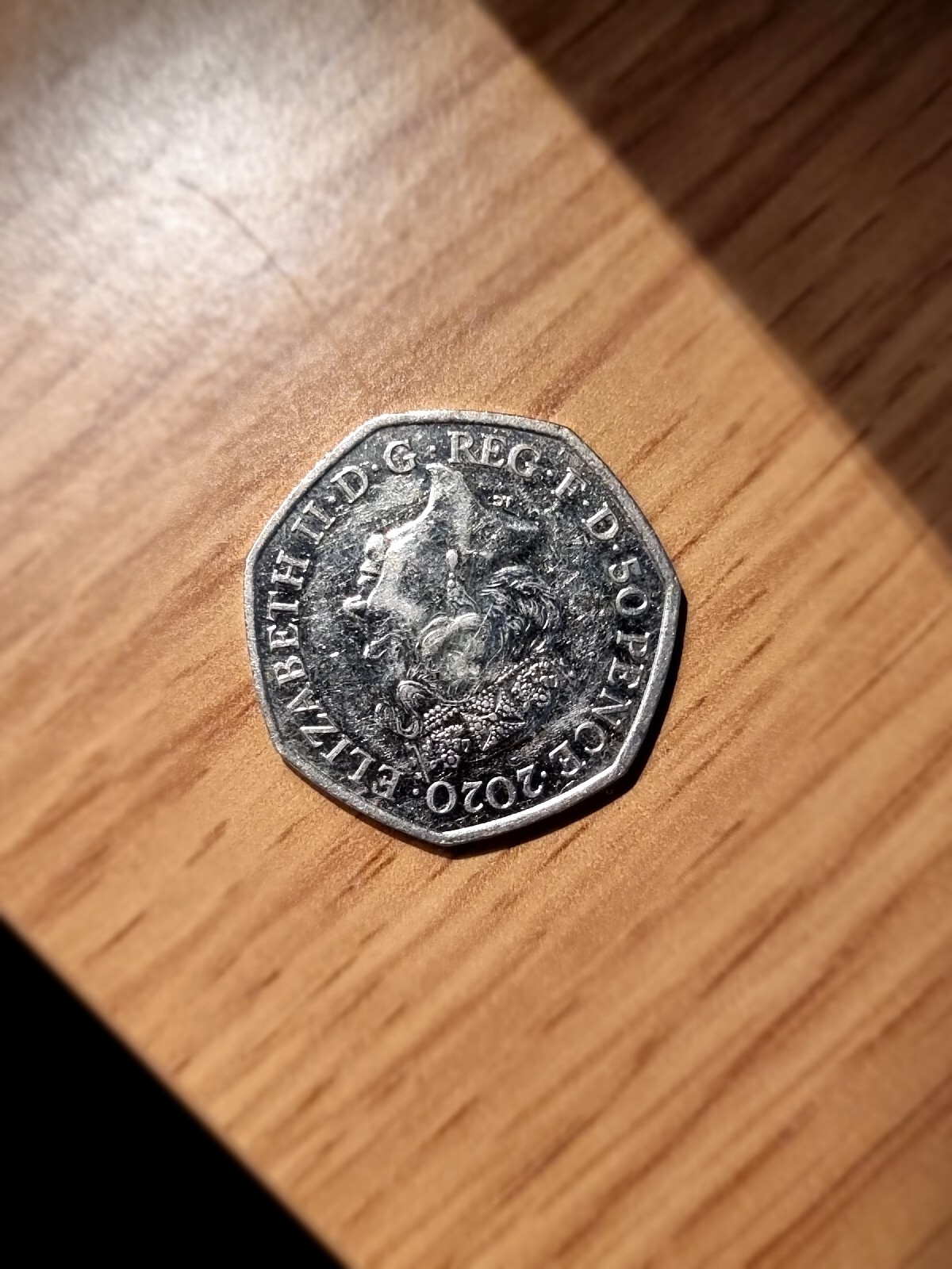 VERY RARE Brexit 50p Coin. Peace Prosperity And Friendship With All ...