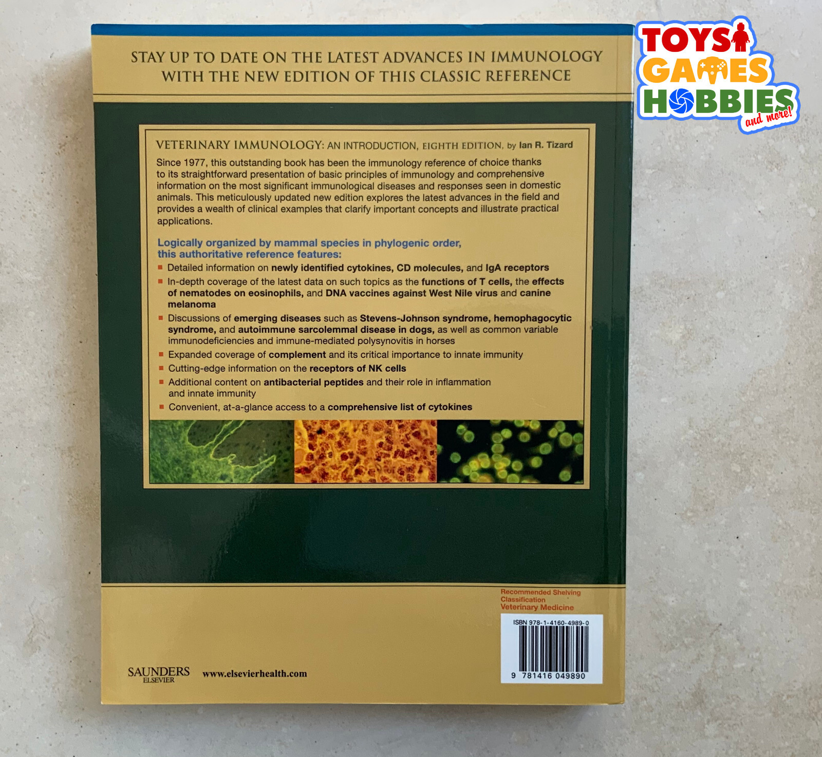 Veterinary+Immunology+by+Ian+R.+Tizard+%282008%2C+Trade+Paperback%29 ...