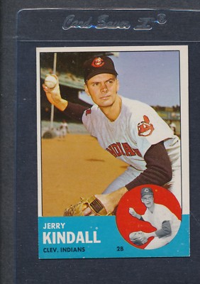 1963 Topps #036 Jerry Kindall Indians EX/MT *2339 | eBay