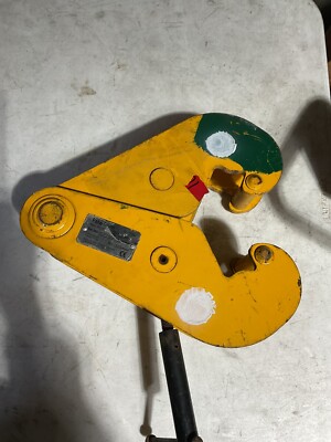 Yale 10 Yale YC-10 Made In Germany Beam Clamp Chain Hoist | eBay
