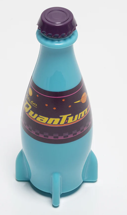 Fallout Nuka Cola Quantum Mini Light Up Bottle Rocket Statue Figure ...