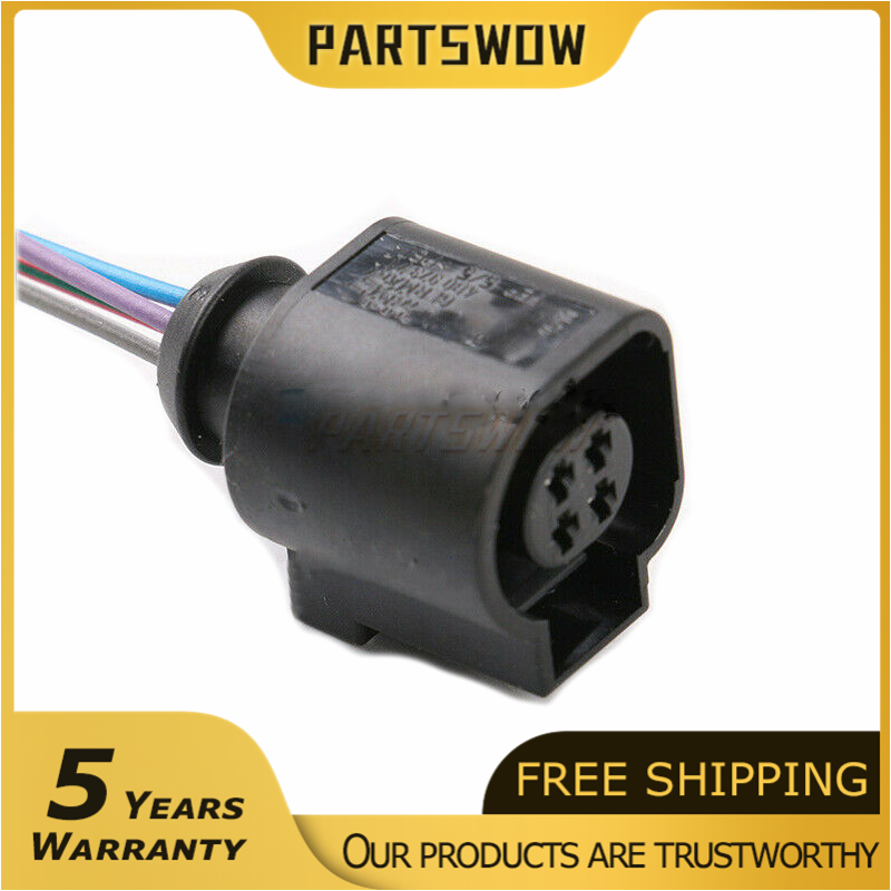 4 PIN Connector Plug Pigtail 4B0973712 for VW Beetle Golf AUDI A4 ...