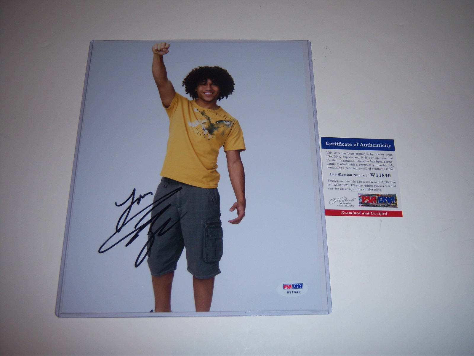 CORBIN BLEU HIGH SCHOOL MUSICAL ACTOR PSA/DNA SIGNED 8X10 PHOTO | eBay