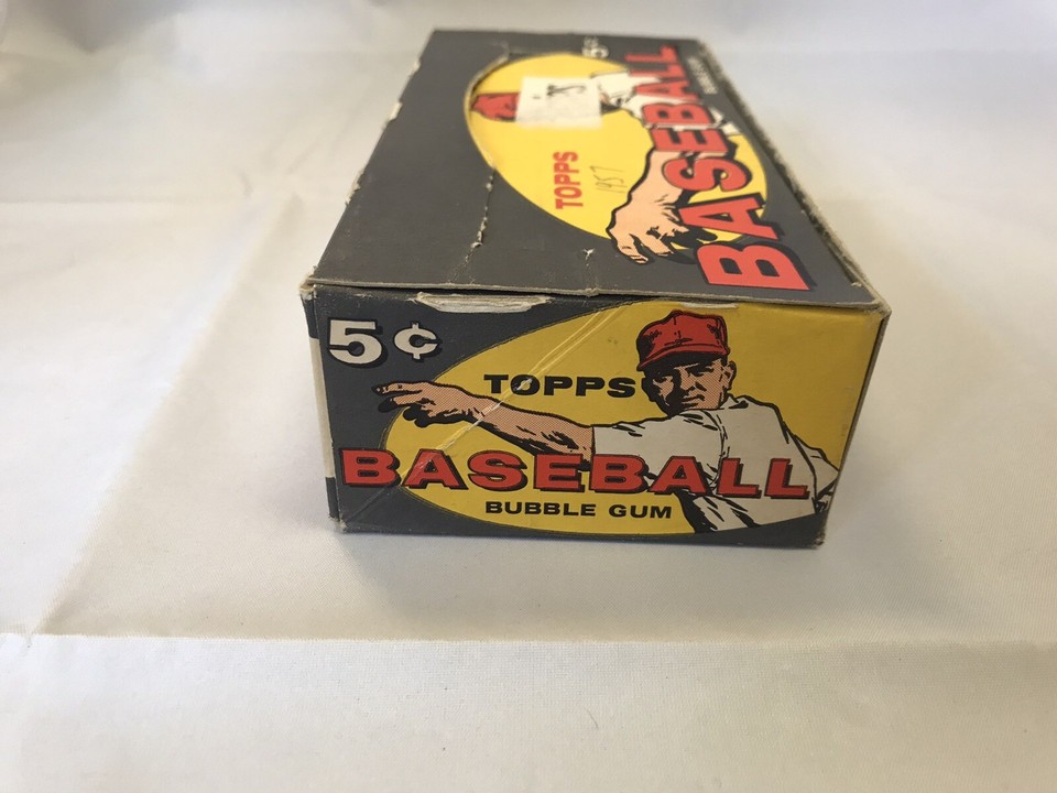 1959 TOPPS BASEBALL 5 CENT EMPTY DISPLAY BOX RARE | eBay