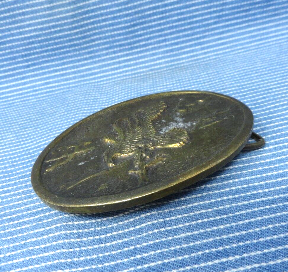 Eagle Belt Buckle Artist James Lind Vintage 70s Wyoming Studio Artworks ...
