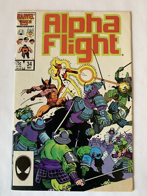 Alpha Flight #34 - Wolverine, 1st Full Lady Deathstrike | eBay