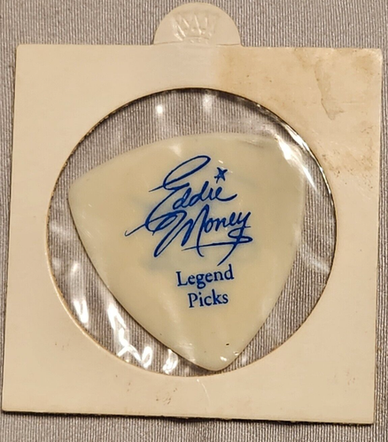 Authentic EDDIE MONEY Legend Picks Guitar Pick TOMMY GIRVIN White ...