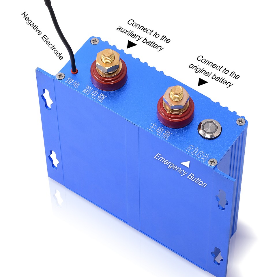 250 Amp Dual Battery Charge Isolator 12V-24V Smart Voltage Sensitive ...
