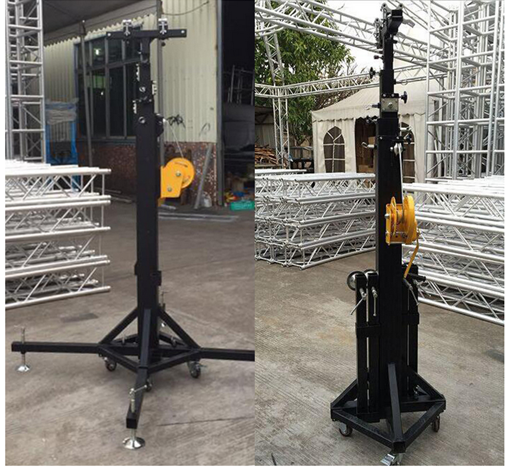 2Heavy Duty Lighting Stand Hand Crank Stand Crank Up Tower Truss ...