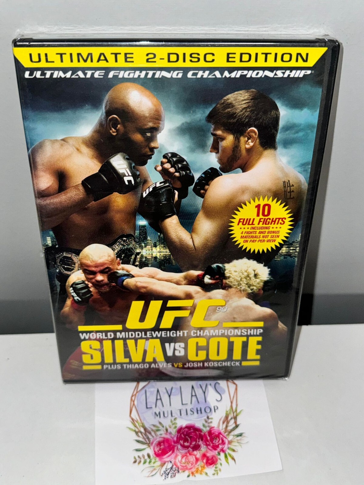 UFC 90: Silva vs. Cote (DVD, 2009, 2-Disc Set) for sale online | eBay