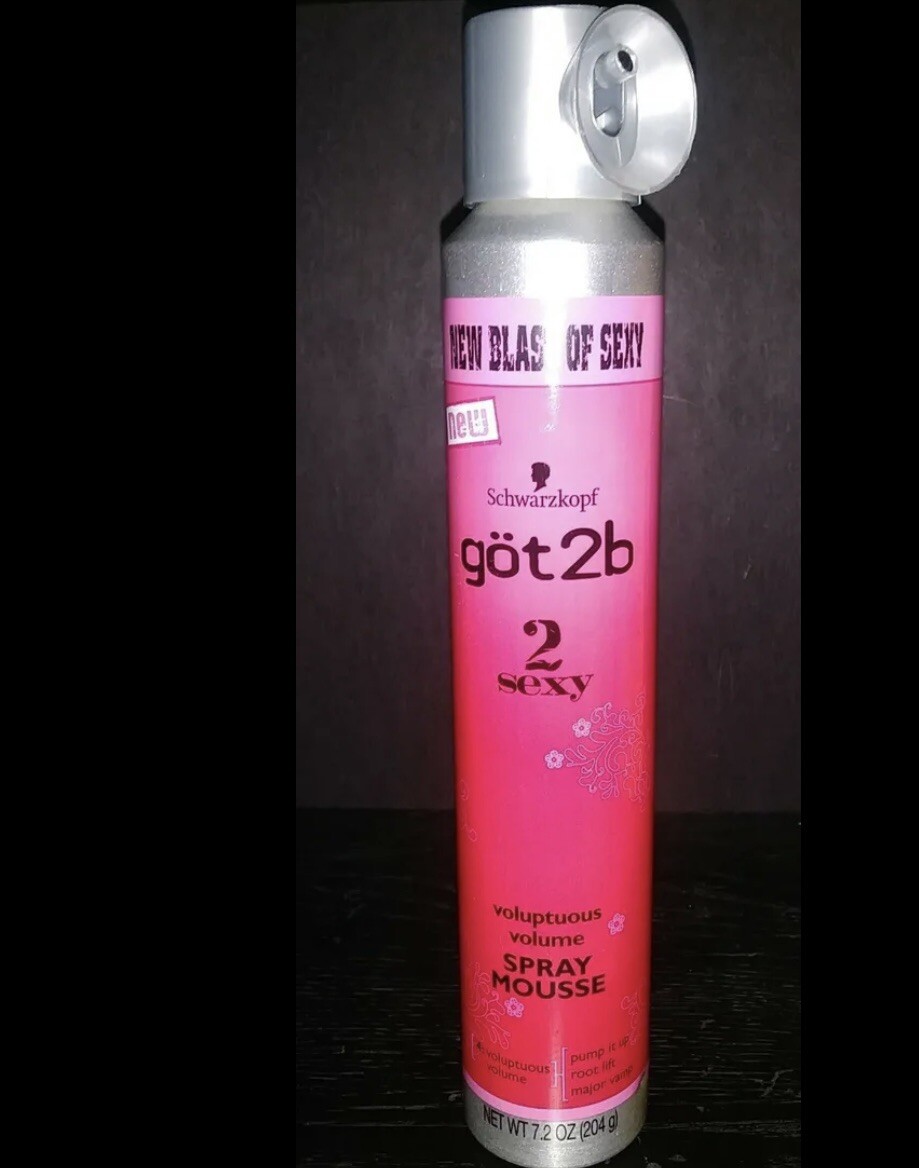Got2B Spray Mousse Got 2 B 7.2 Oz Volume 2 Sexy | eBay