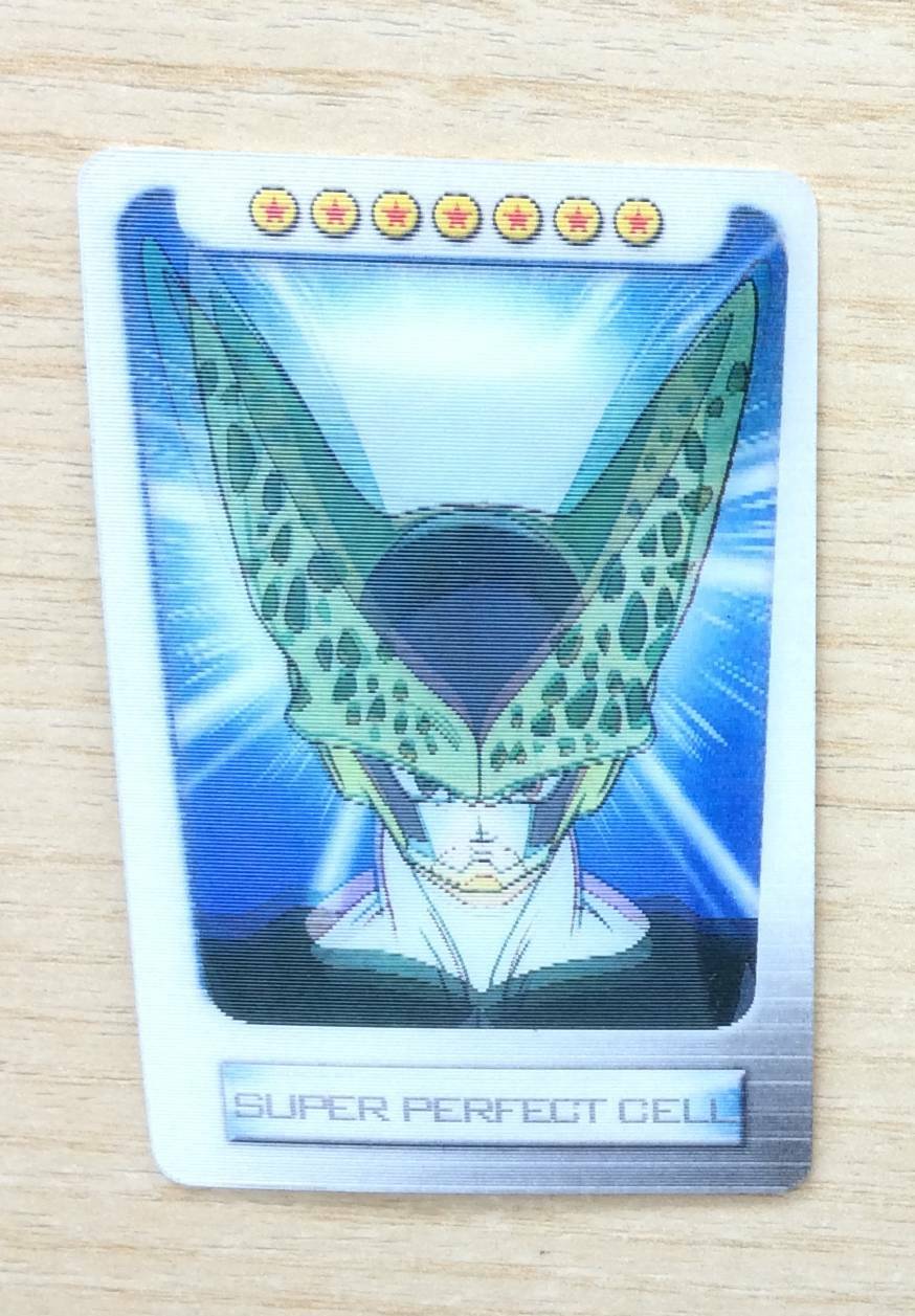 MORPHING CARD DRAGON BALL Z 2001 - CARD N°12 DOPPIA IMMAGINE: CELL ...