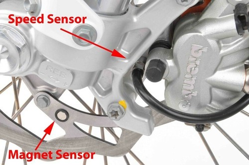 Trail Tech Endurance II Stealth Speedo for KTM 125SX 125 SX 2-Stroke ...