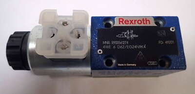 REXROTH R900561274 SOLENOID VALVE 4WE 6 D62/EG24N9K4 DIRECTIONAL ...