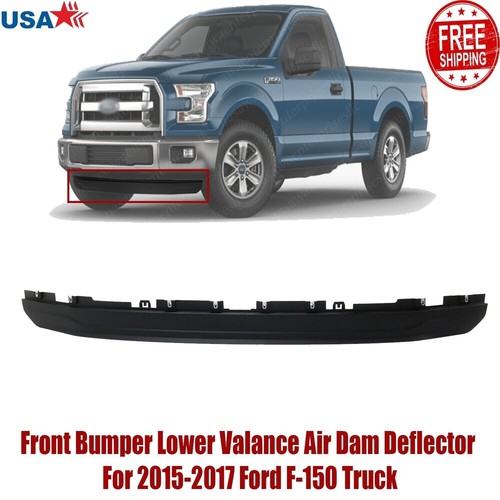 New Front Bumper Lower Valance Air Dam Deflector For 2015-2017 Ford F ...