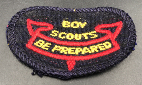 VTG Boy Scouts BSA Be Prepared Patch 2" 2.25" x 1.5" Malaysia St Xavier ...