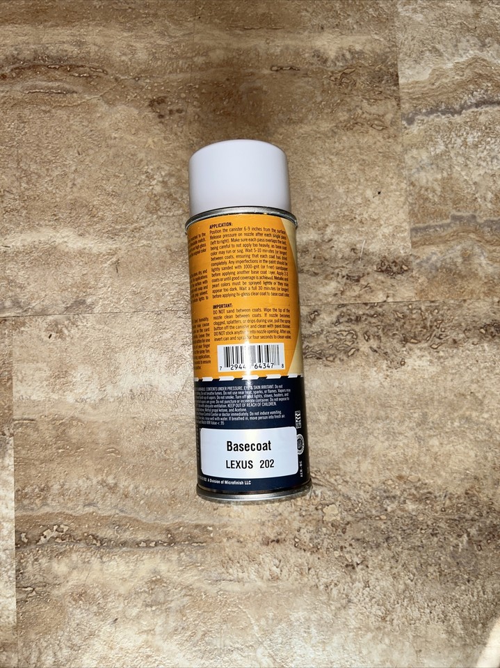 Lexus Touch Up Spray Paint (202 Black) | eBay
