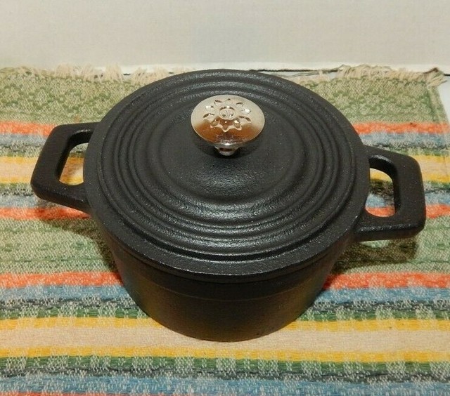 Ecolution .25 Quart Cast Iron Casserole With Lid EOBK 2515 for sale ...