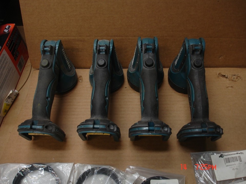 4 X MAKITA BML185 18V LXT FLASHLIGHTS LOT WITH PARTS READ | eBay