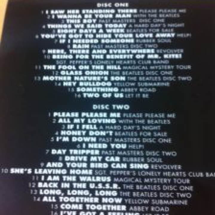 Cardboard Sleeve Beatles Sampler (2-disc Set) Cd Album Collectible ...