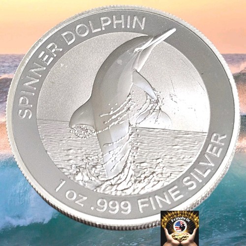 2020 Australian Spinner Dolphin Coin .999 Silver 25k Mintage Fast Ship ...