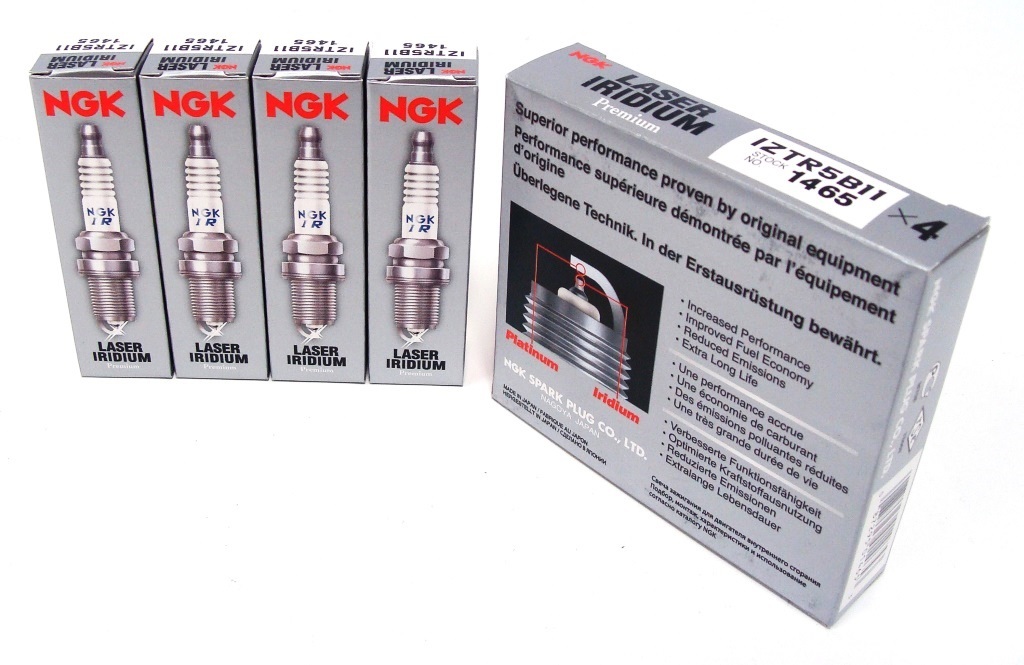NGK LASER IRIDIUM Iridium High Ignitability Spark Plugs DIFR5C11 1311 ...